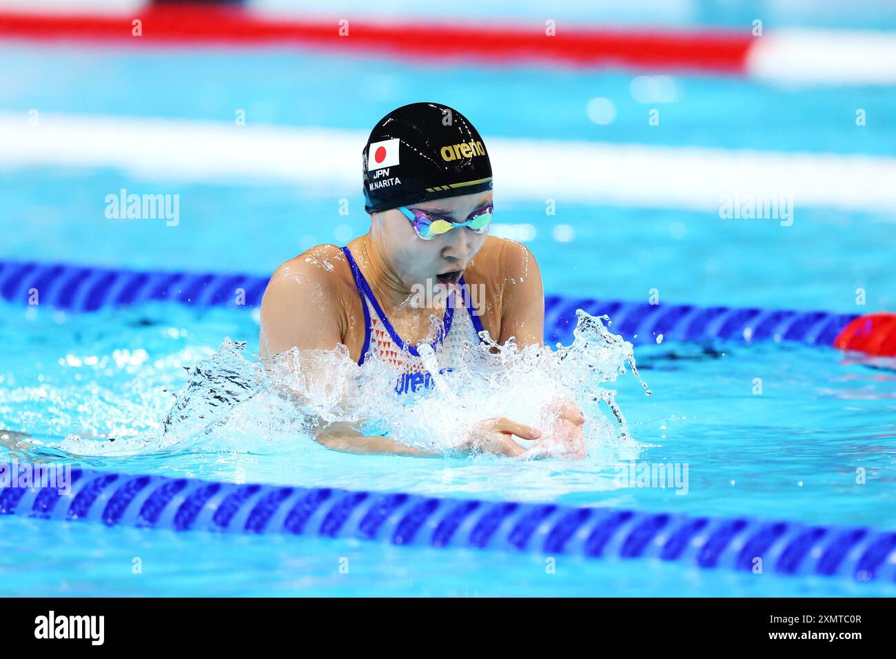 Nanterre, France. 29th July, 2024. Mio Narita (JPN) Swimming : Women's ...