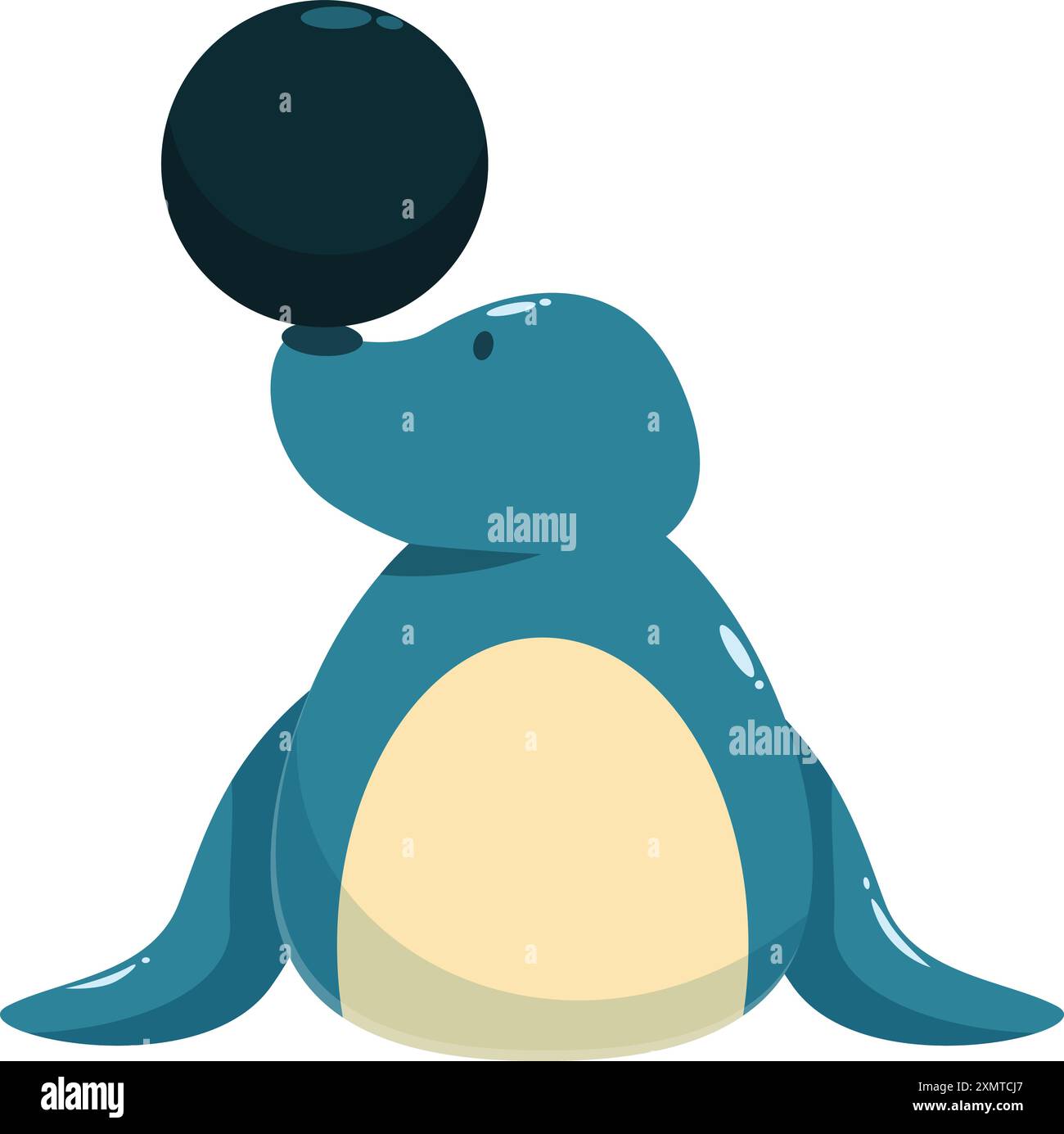 Cartoon Circus Seal
