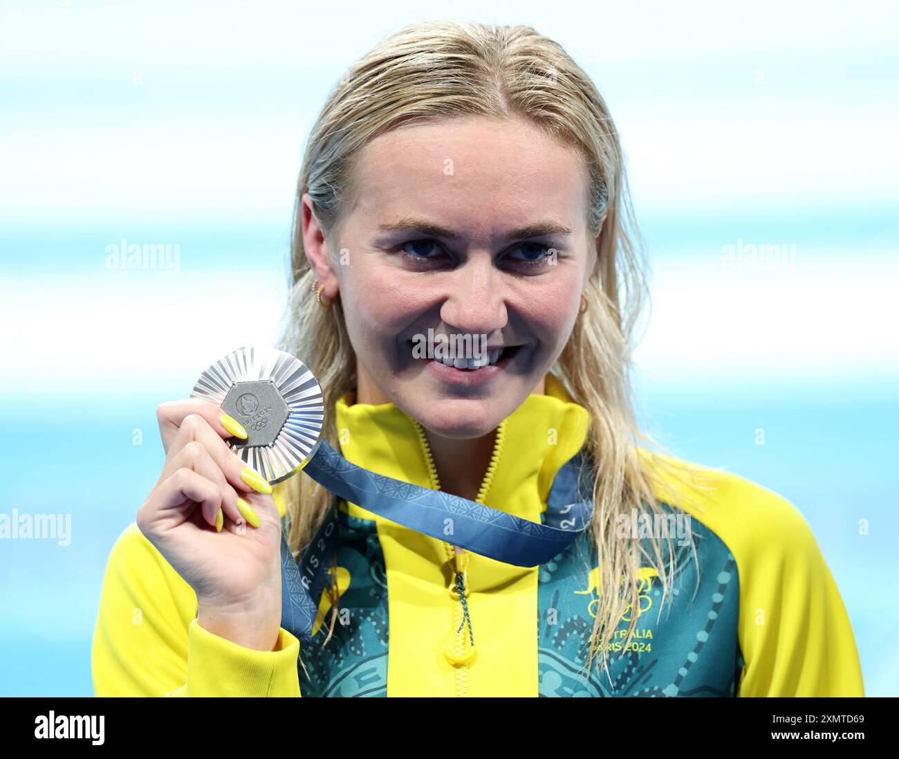 Paris, France. July 29th 2024. Gold medalist Australia's Mollie O ...