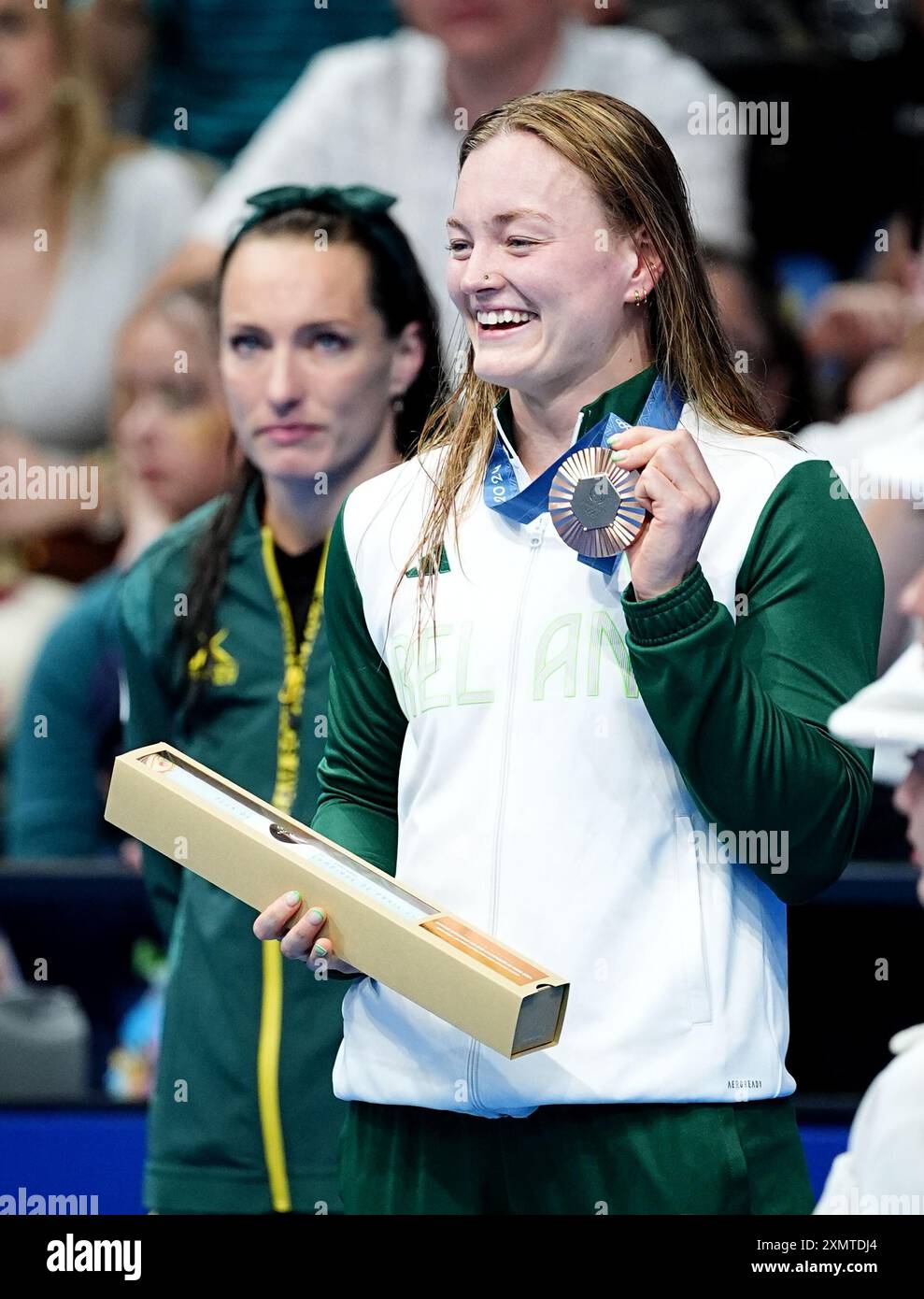 Ireland's Mona McSharry with her bronze medal won in the Women's 100m ...