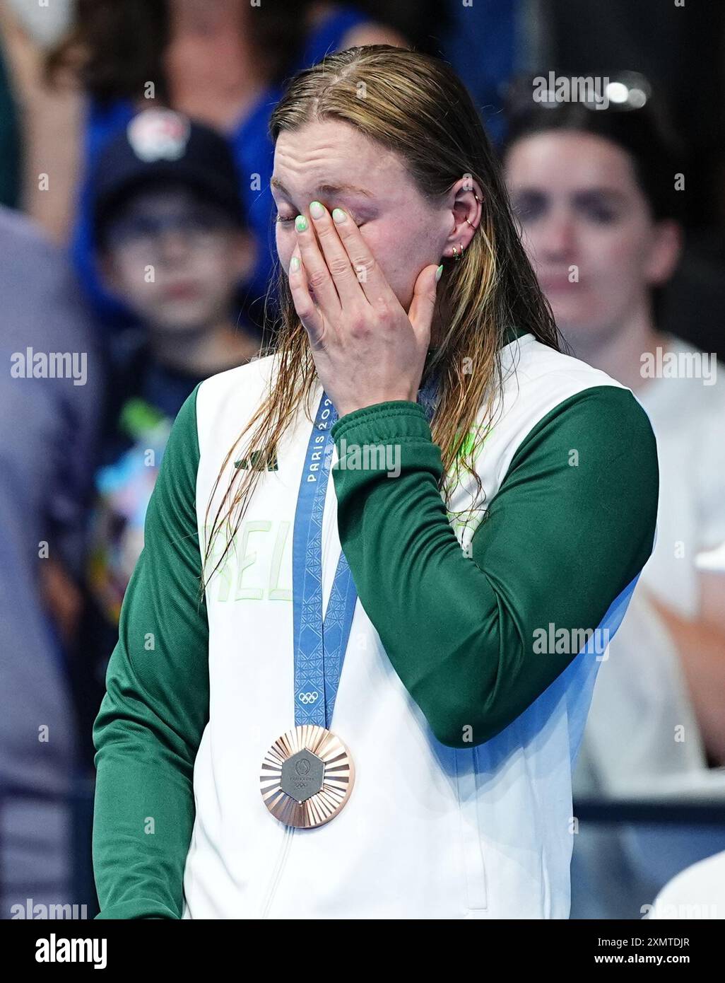 Ireland's Mona McSharry with her bronze medal won in the Women's 100m ...