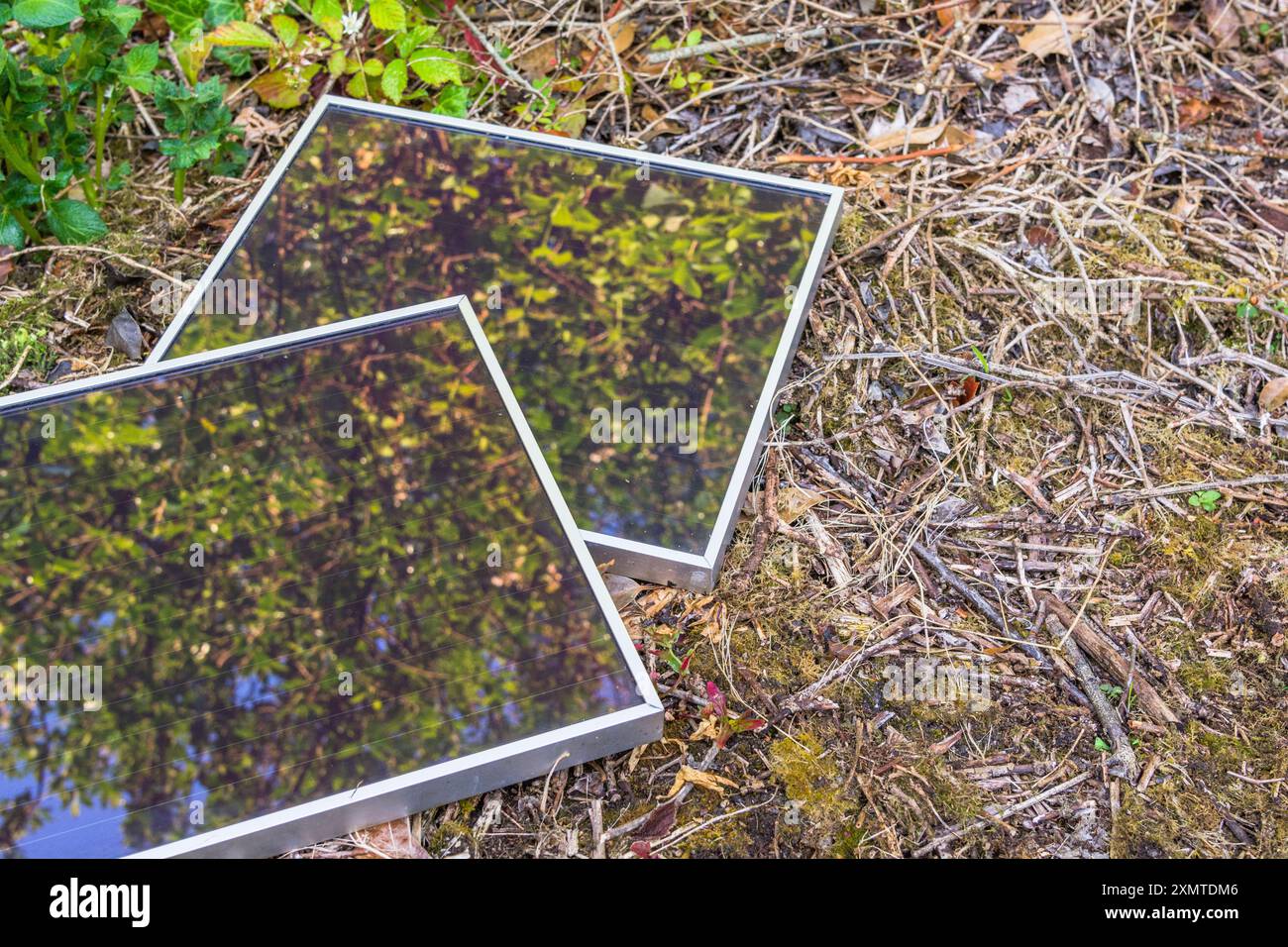 Old solar power technology - Schott RWE 12v 5w amorphous silicon (ASi ...