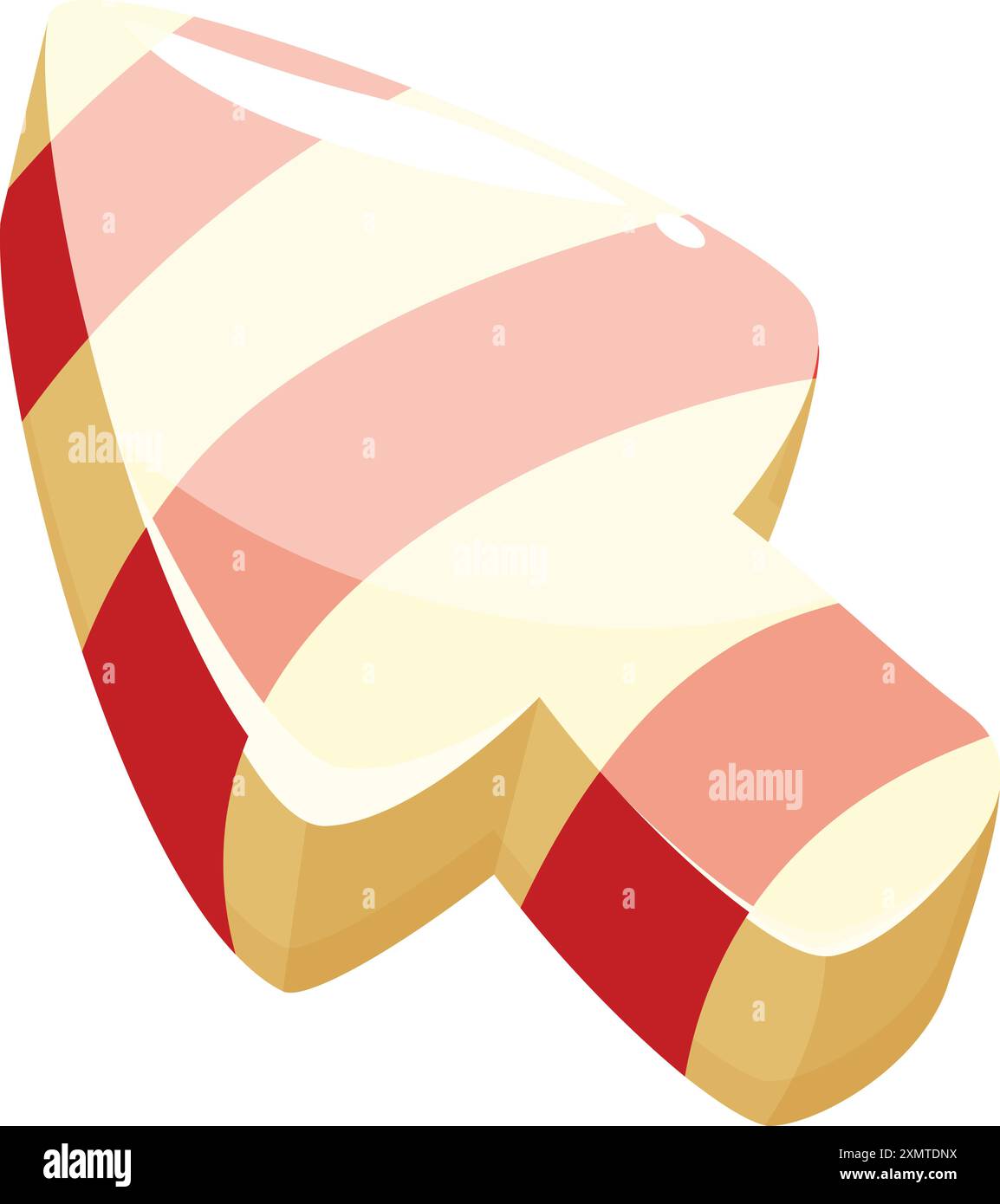 Candy cursor clicking on an invisible web element hi-res stock photography and images - Alamy