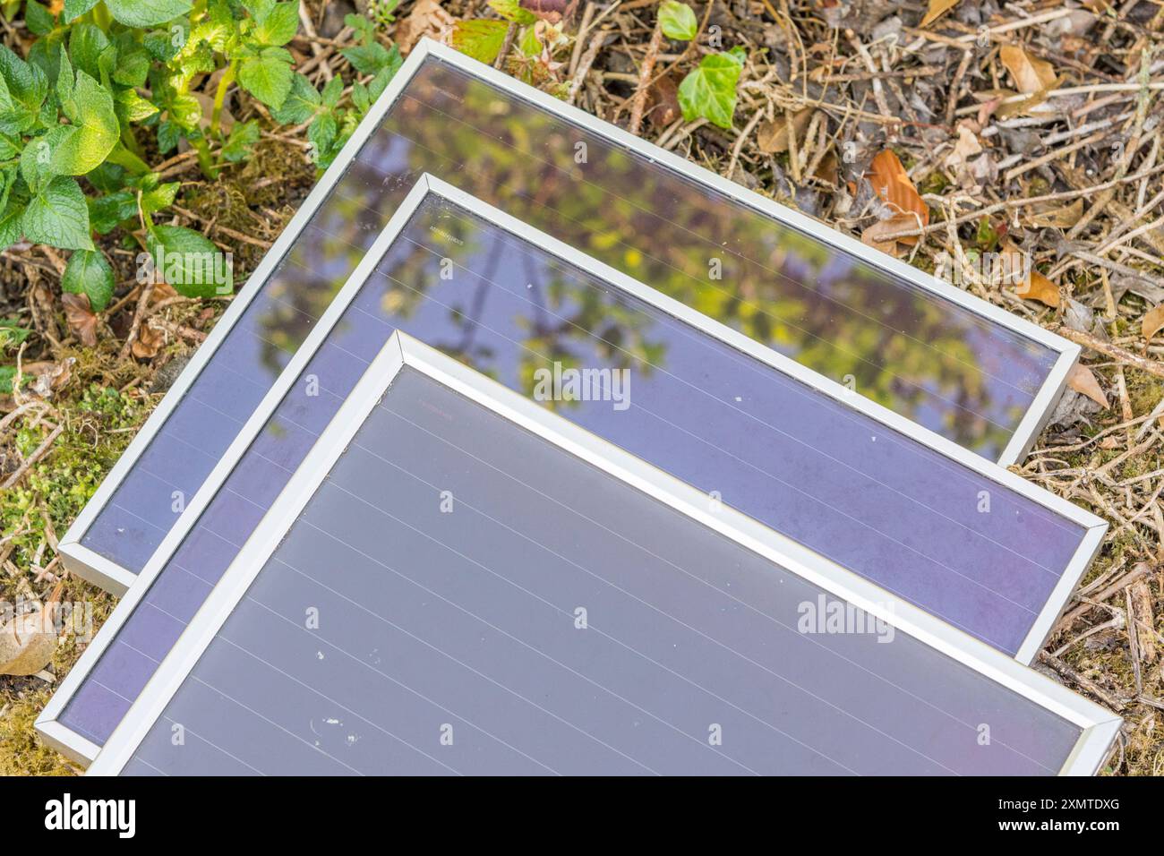 Old solar power technology - Schott RWE 12v 5w amorphous silicon (ASi ...