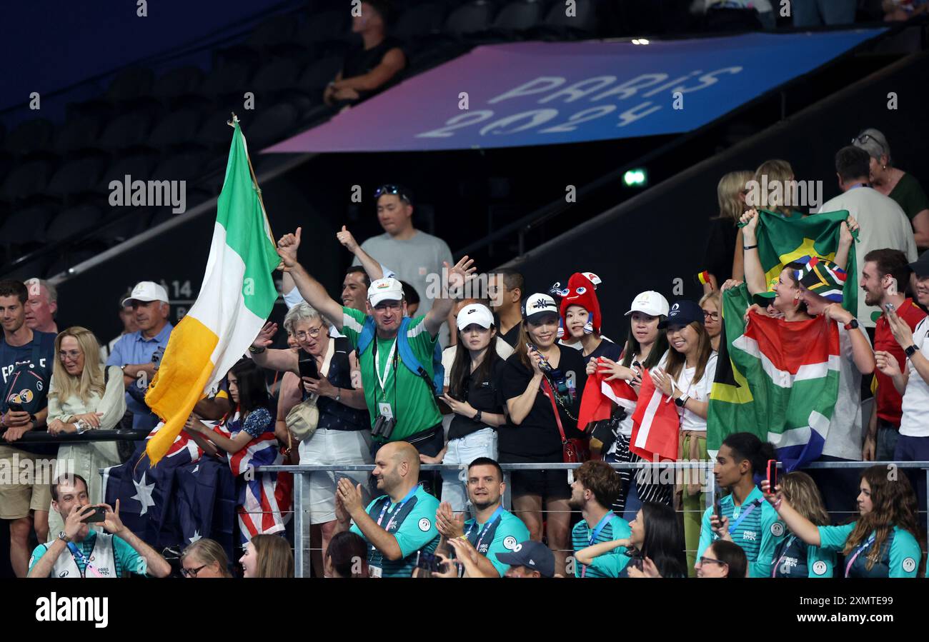 Irish fans olympics paris hi-res stock photography and images - Alamy