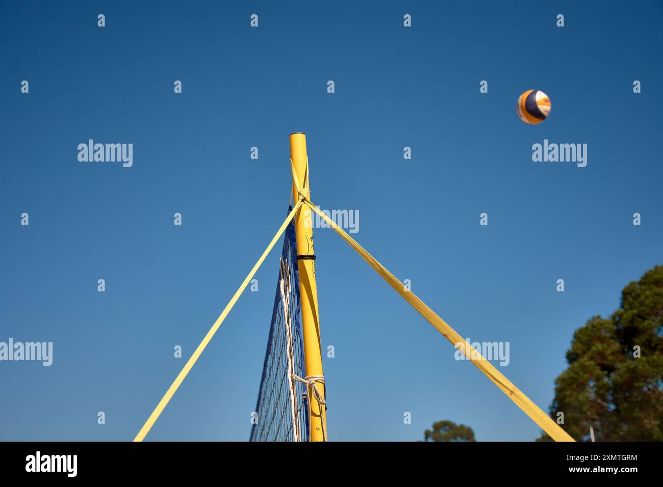 An action-packed moment from the 3x3 Ladeira Beach Volleyball ...