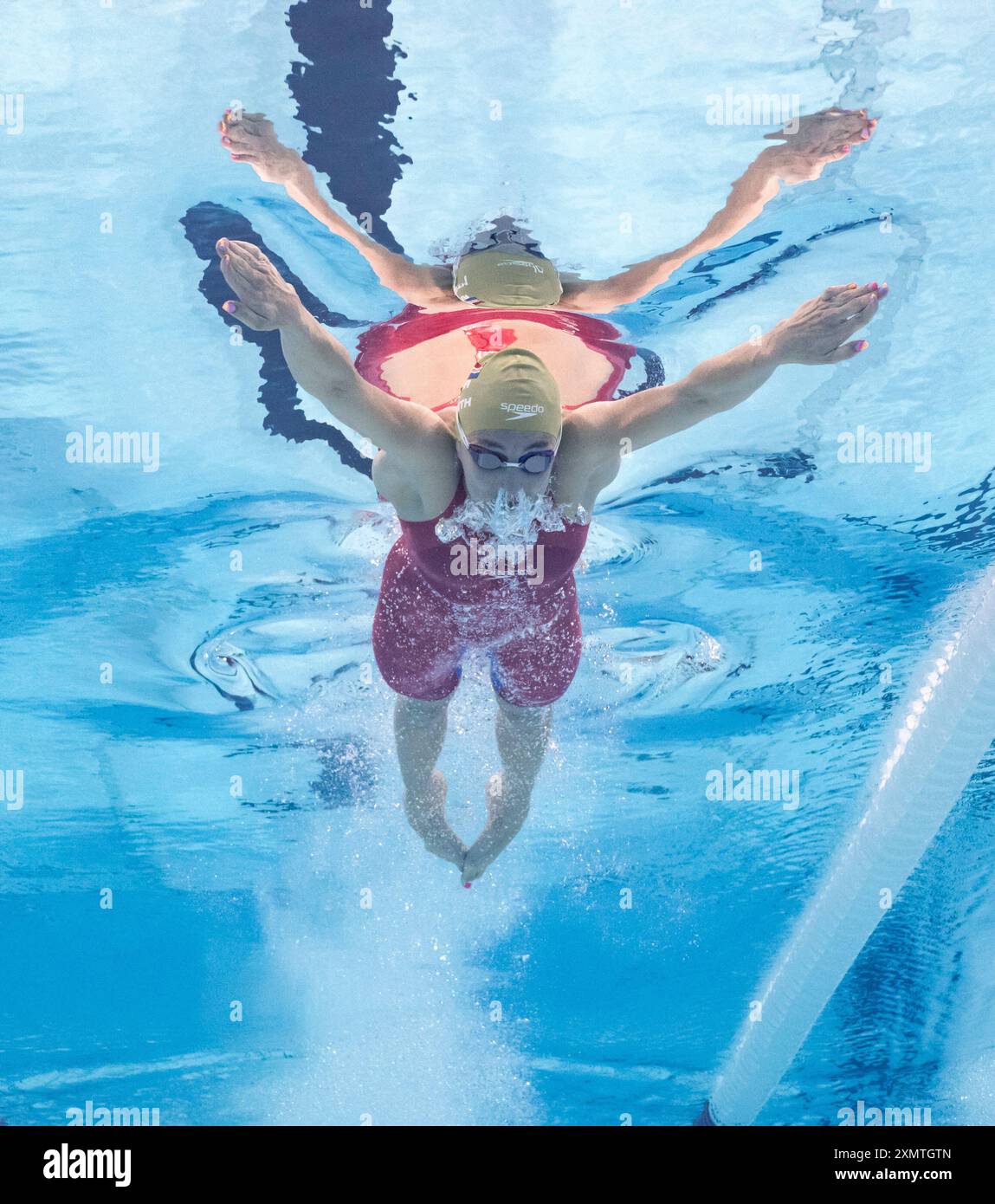 Paris, France. 29th July, 2024. Tatjana Smith of South Africa competes ...