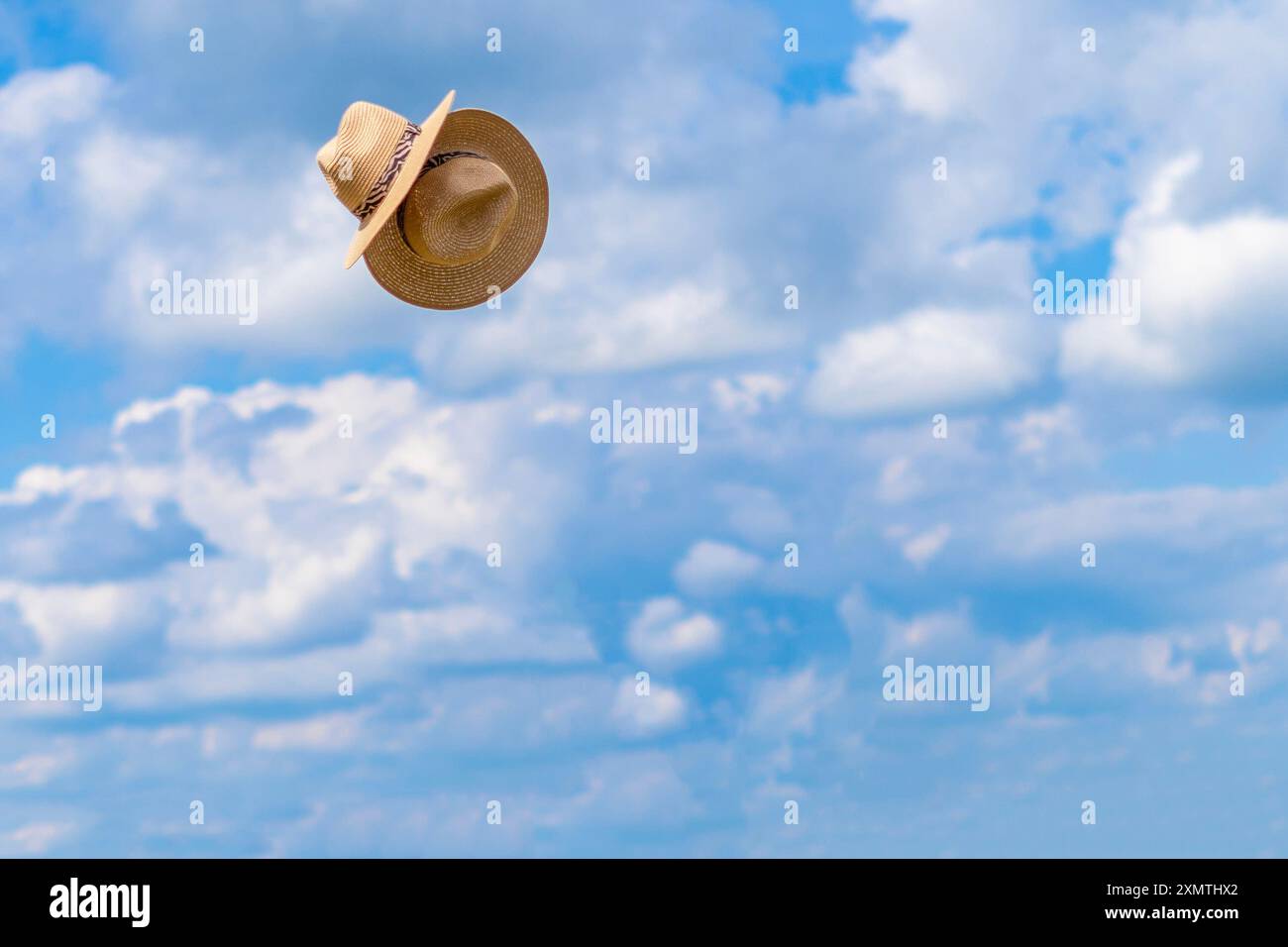 High straw hat hi-res stock photography and images - Alamy