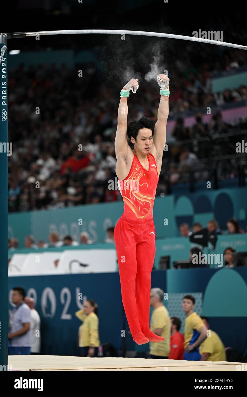 Paris, France. 29th July, 2024. Olympia, Paris 2024, gymnastics, all ...