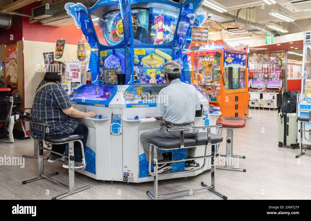 Nakano, Japan - May 24, 2024: People Are Playing Pachinko in a Japanese ...