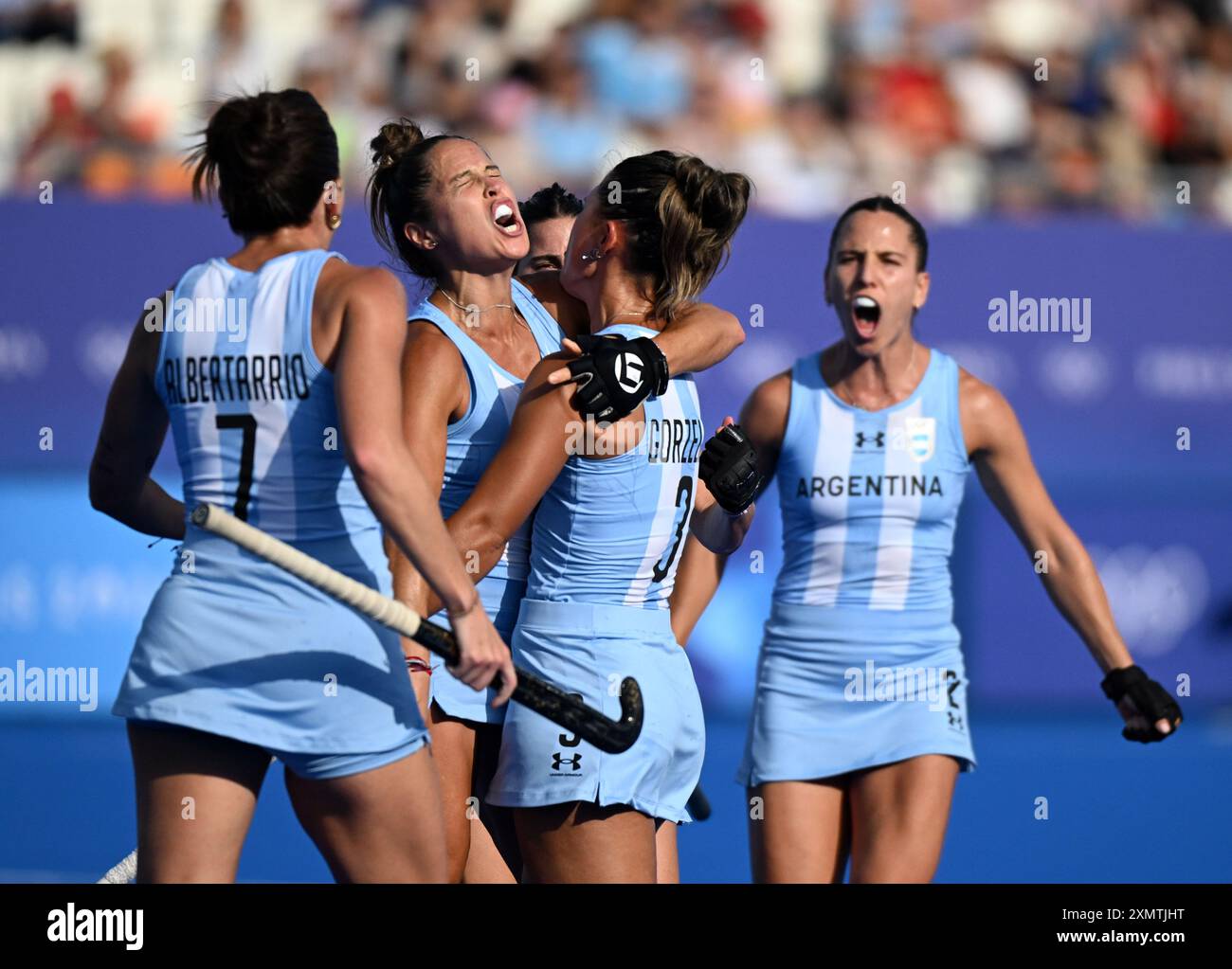 Paris France July 29 2024 Paris Olympics 2024 Argentinas