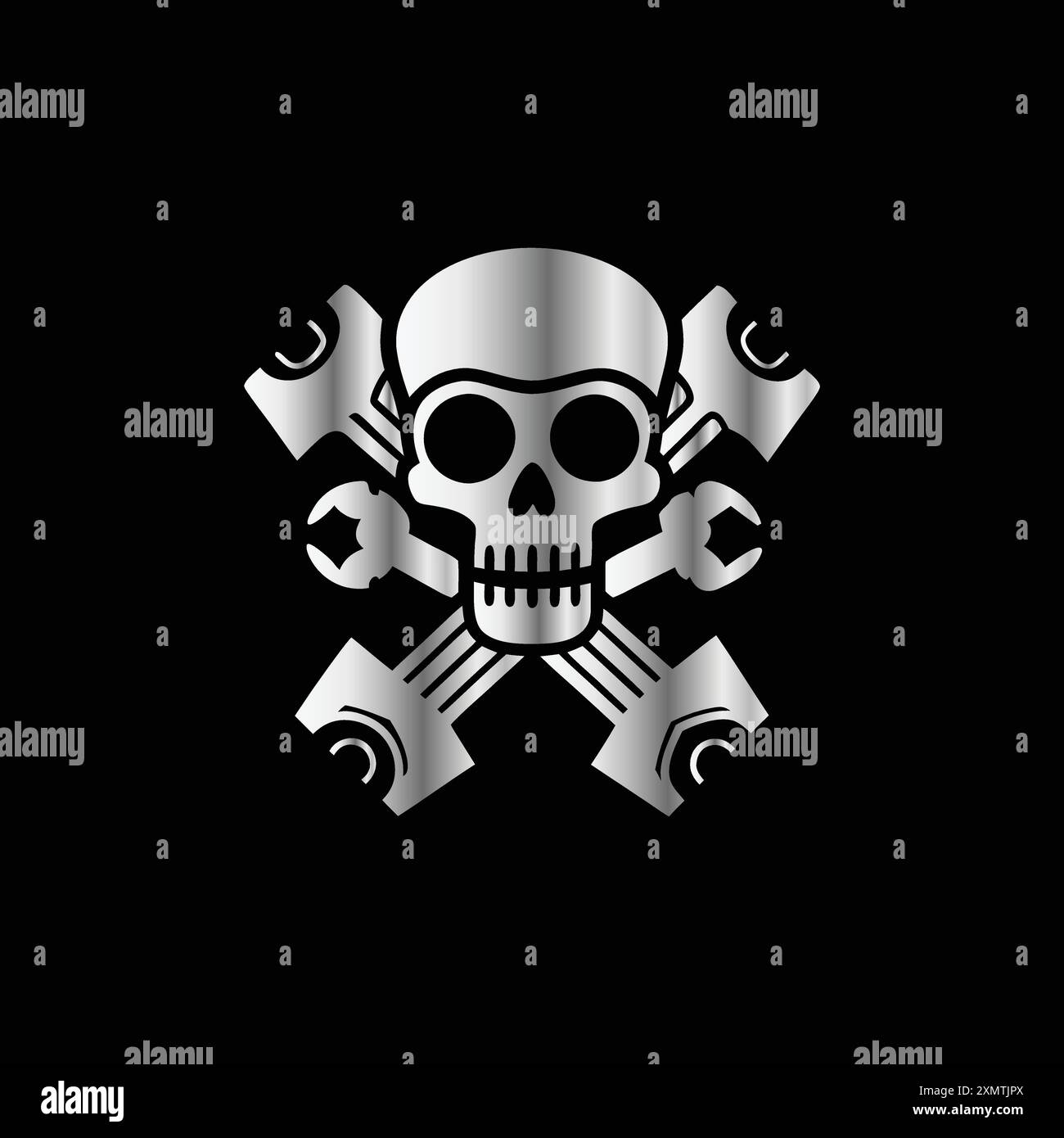 Vintage hot rod logo Black and White Stock Photos & Images - Alamy