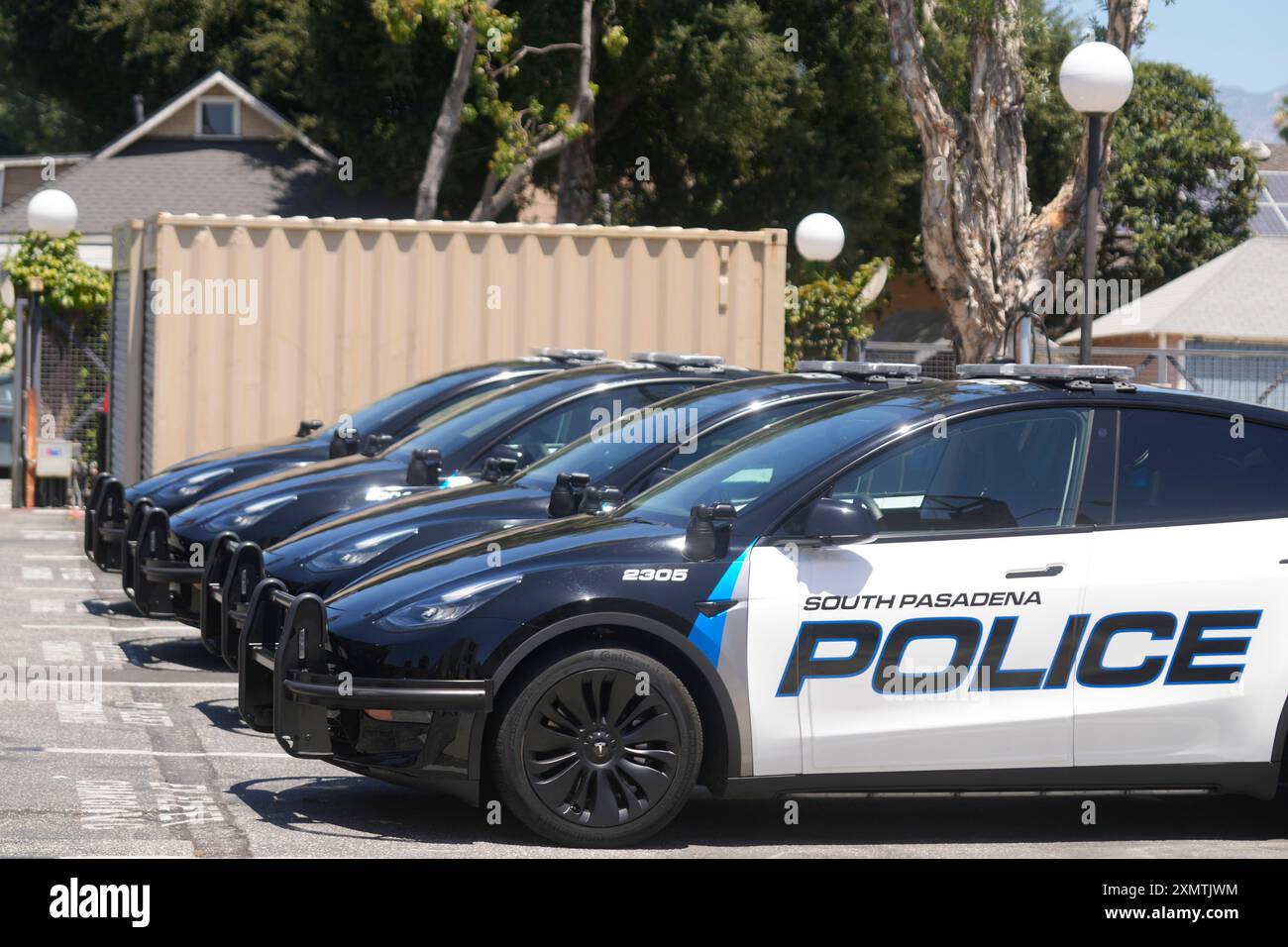 The nation's first all-electric police car fleet is launched with ...