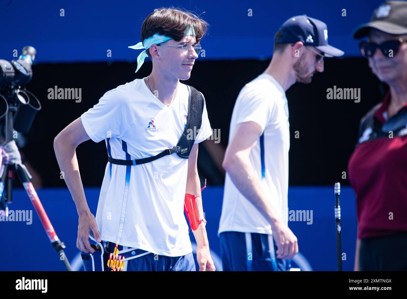 Baptiste Addis (FRA) - Tir a l'Arc par Equipes Homme - Archery, Menâ s ...