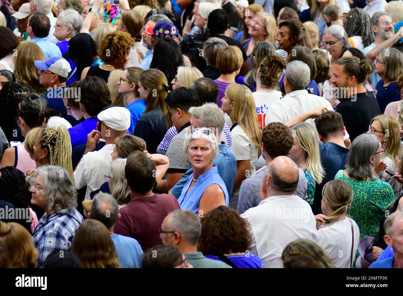 Philadelphia, United States. 29th July, 2024. People in attendance ...