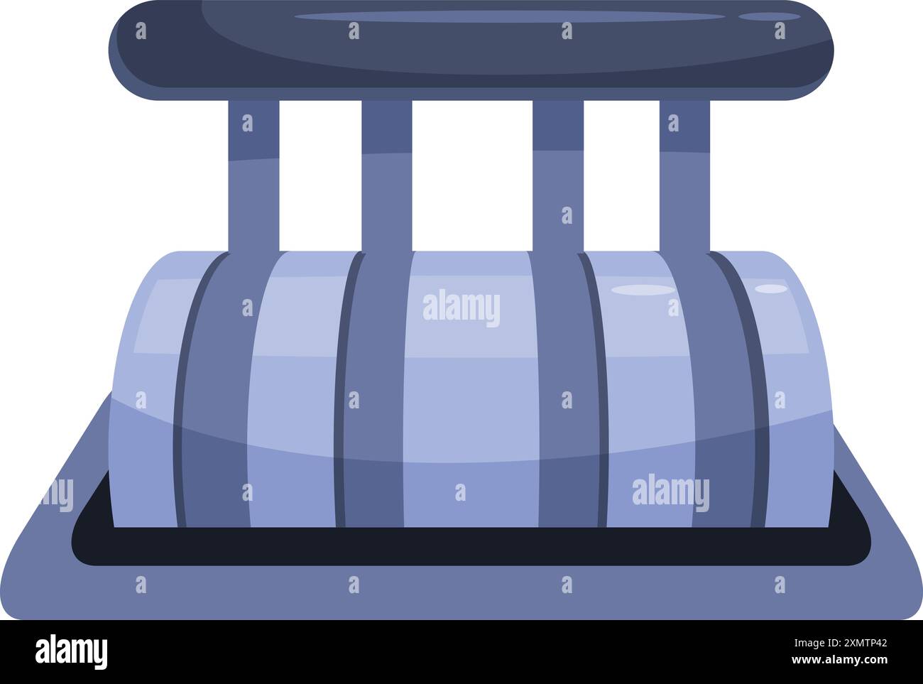 Hydroelectric power station generating clean energy from water dam ...