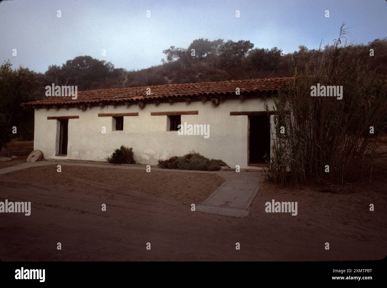 Lompoc, CA. U.S.A. 3/1992. Mission La Purísima Concepción. Founded 1787 ...