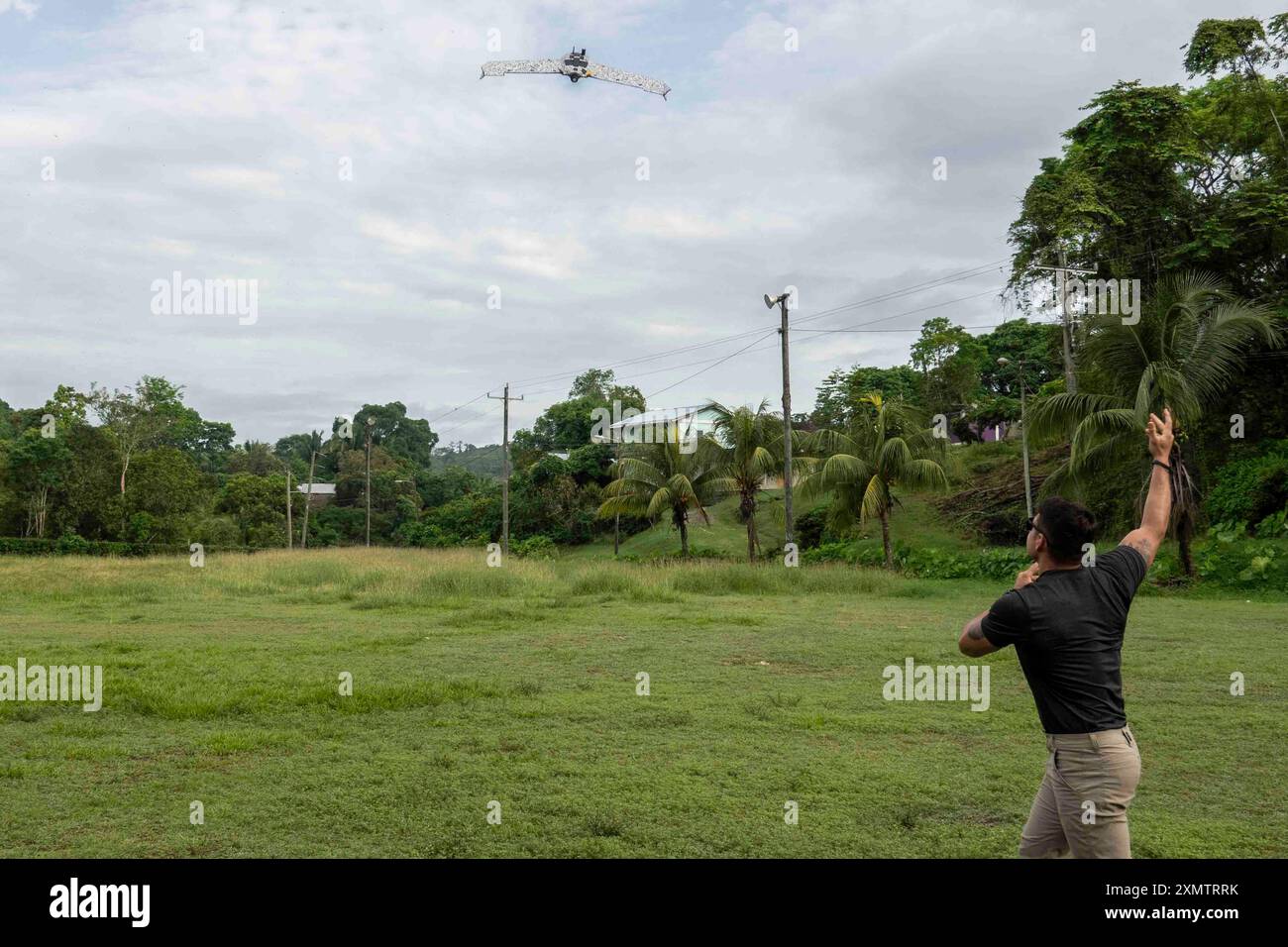 U.S. Army Capt. Devin Mobley, Joint Task Force-Bravo's J7, Engineers ...