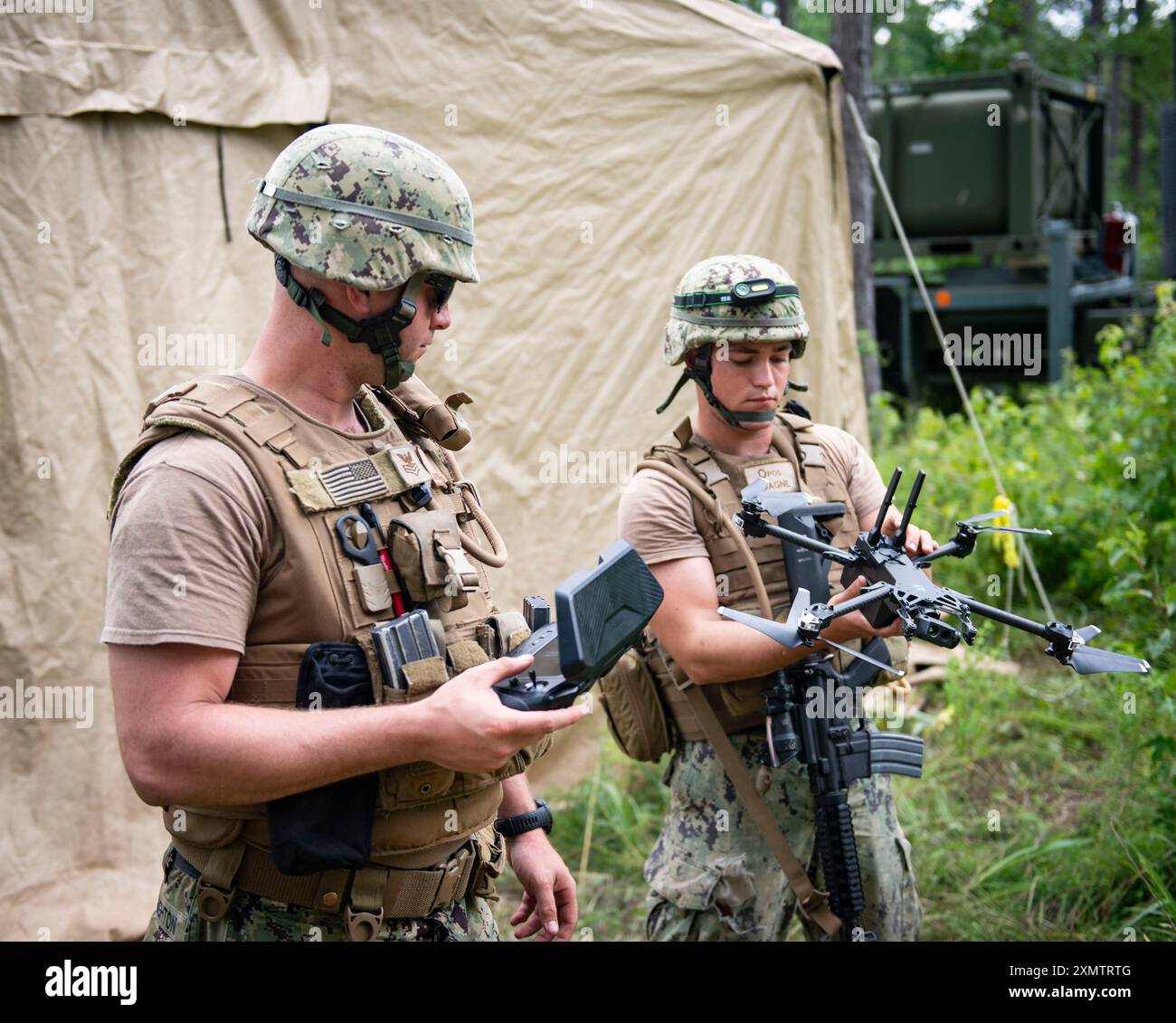 240723-N-PI330-1021 GULFPORT, Mississippi (July 23, 2024) Utilitiesman ...