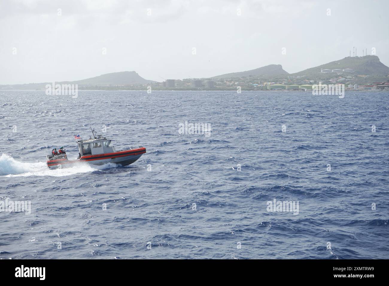 Coast Guard Cutter Stone's (WMSL 758) 35-foot Long-Range Interceptor ...