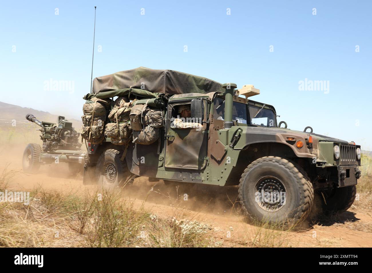 U.S. Army Soldiers assigned to 143rd Field Artillery, 79th Infantry ...