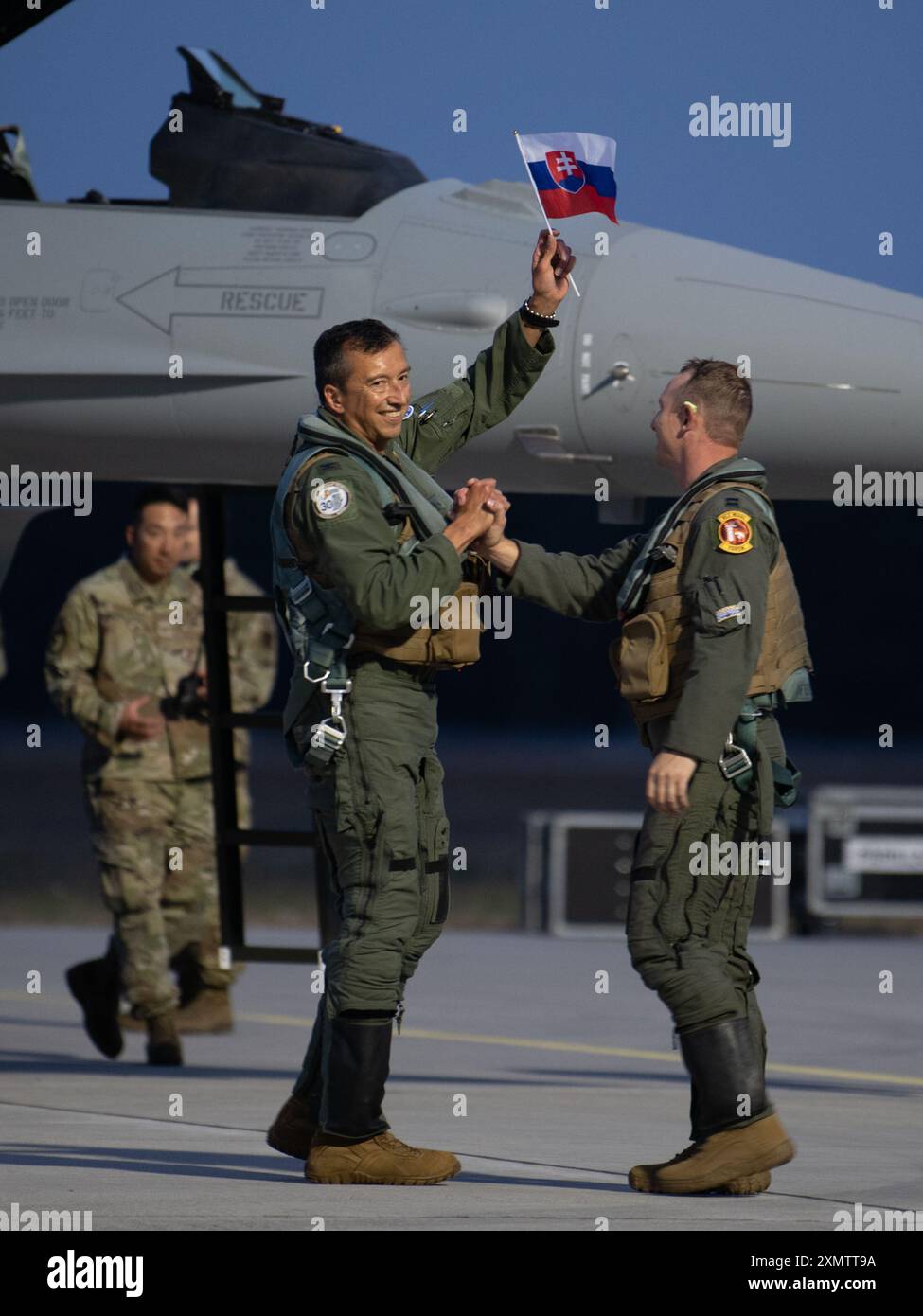 U.S. Air Force Col. Eduardo Castaneda, F-16 Fighting Falcon pilot ...