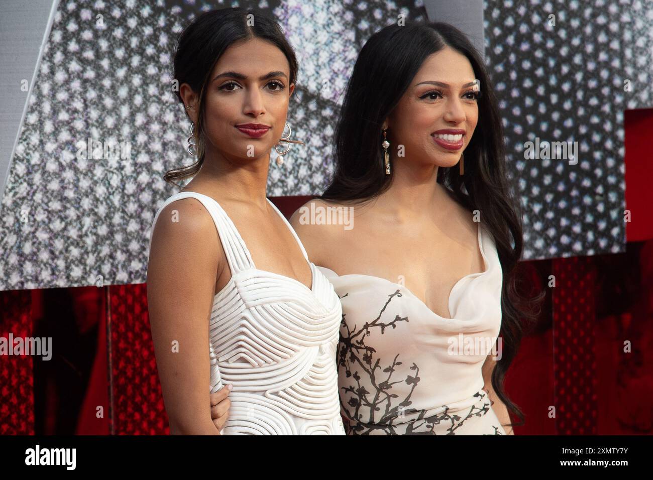 London, UK. 29 Jul, 2024. Pictured: (L-R) - Ishana Night Shyamalan, Saleka Shyamalan attends The ...