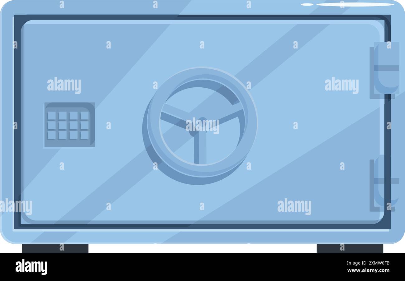 Strongbox with a combination lock providing high level of security ...