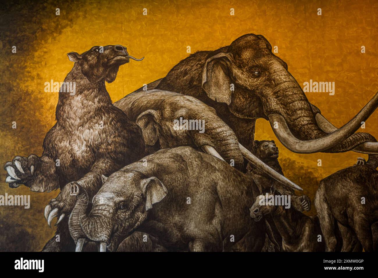 Caveman, Neanderthal, Primate, Homo Mammuthus, mammoth, Elephantidae ...