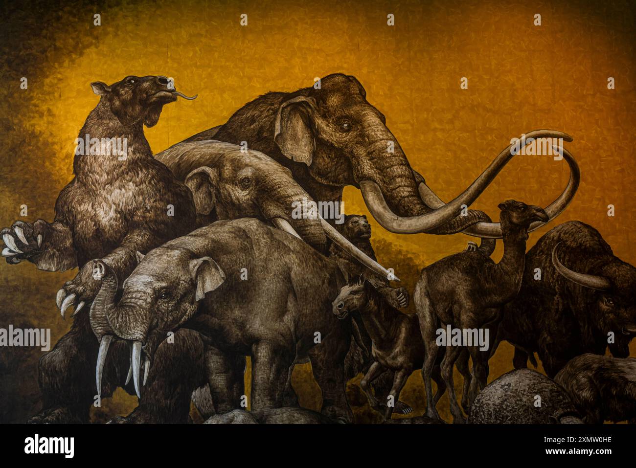 Caveman, Neanderthal, Primate, Homo Mammuthus, mammoth, Elephantidae ...