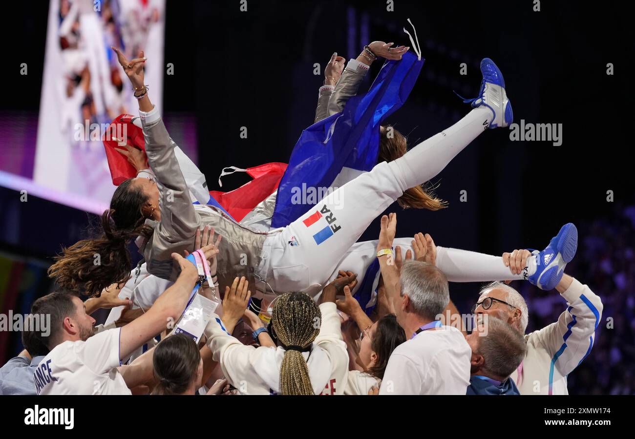 Paris 2024 sabre hi-res stock photography and images - Alamy