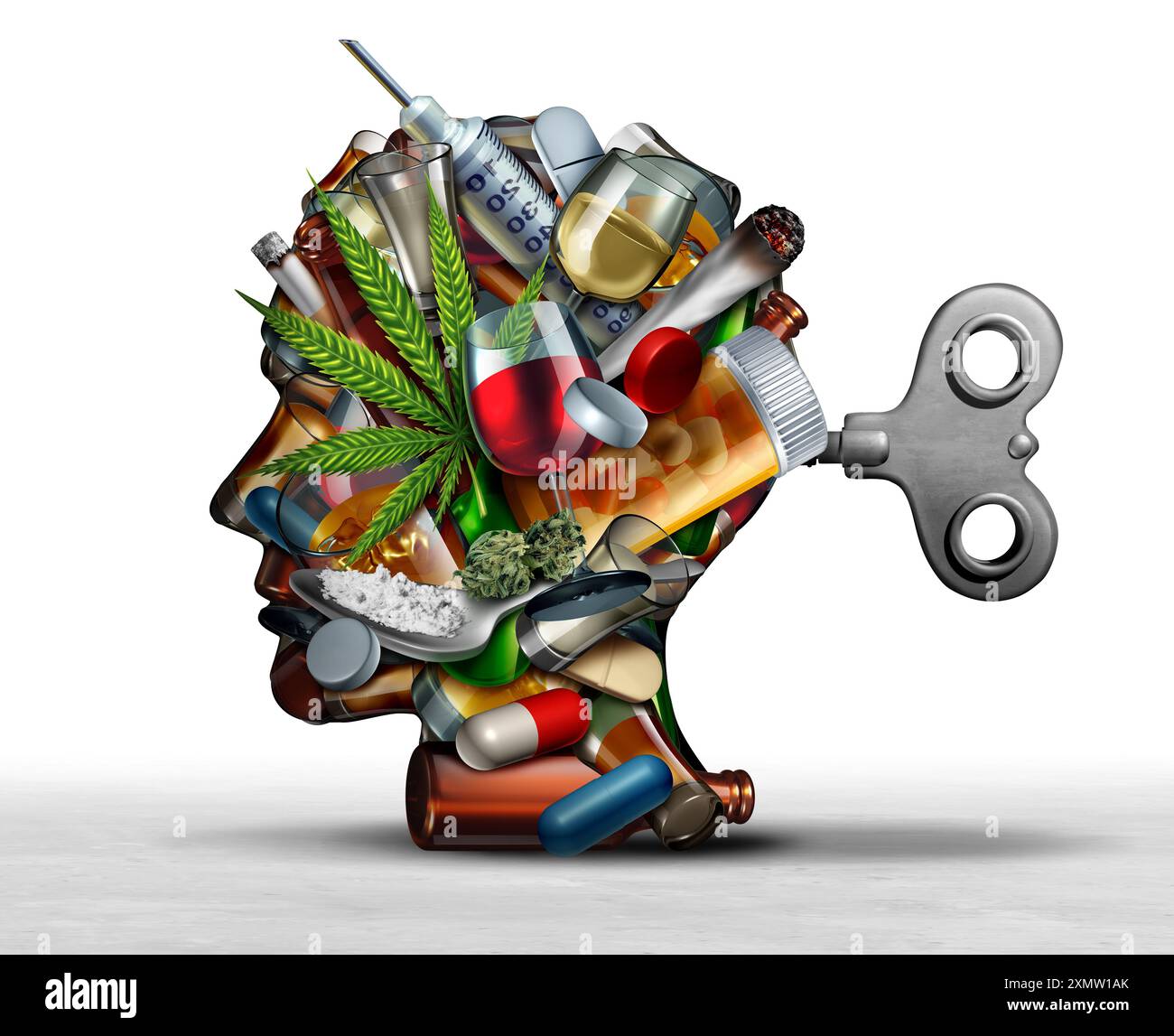 Drug addiction brain hi-res stock photography and images - Alamy