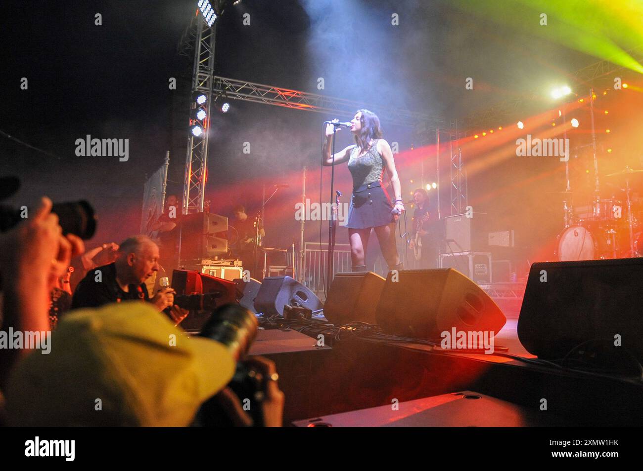 The Mysterines play on the Leadmill Stage at Tramlines 2024 Stock Photo ...
