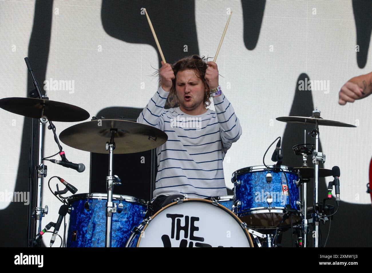The View play on the Main Stage at Tramlines 2024 Stock Photo - Alamy