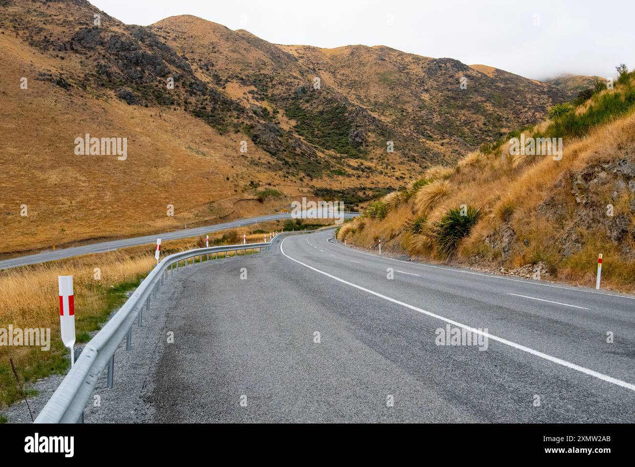 New Zealand State Highway 73 (Great Alpine Highway Stock Photo - Alamy