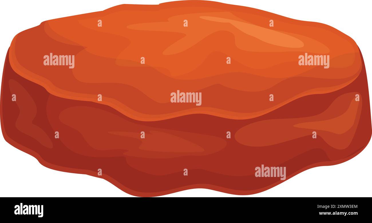 Big raw ground beef patty for burger being prepared on white background ...