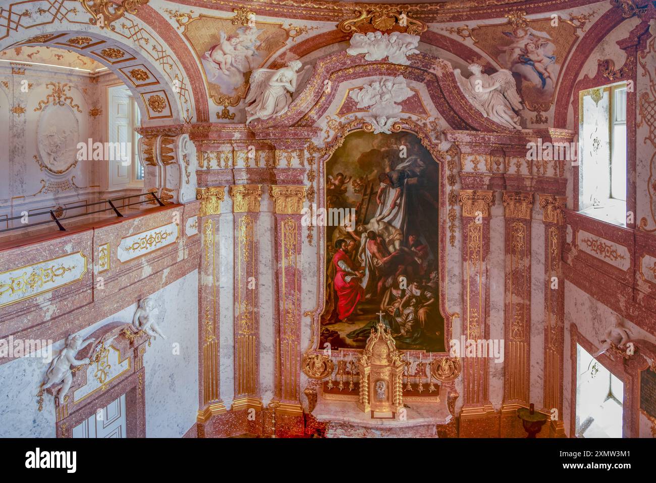 Magnificent interior chapel in hi-res stock photography and images - Alamy