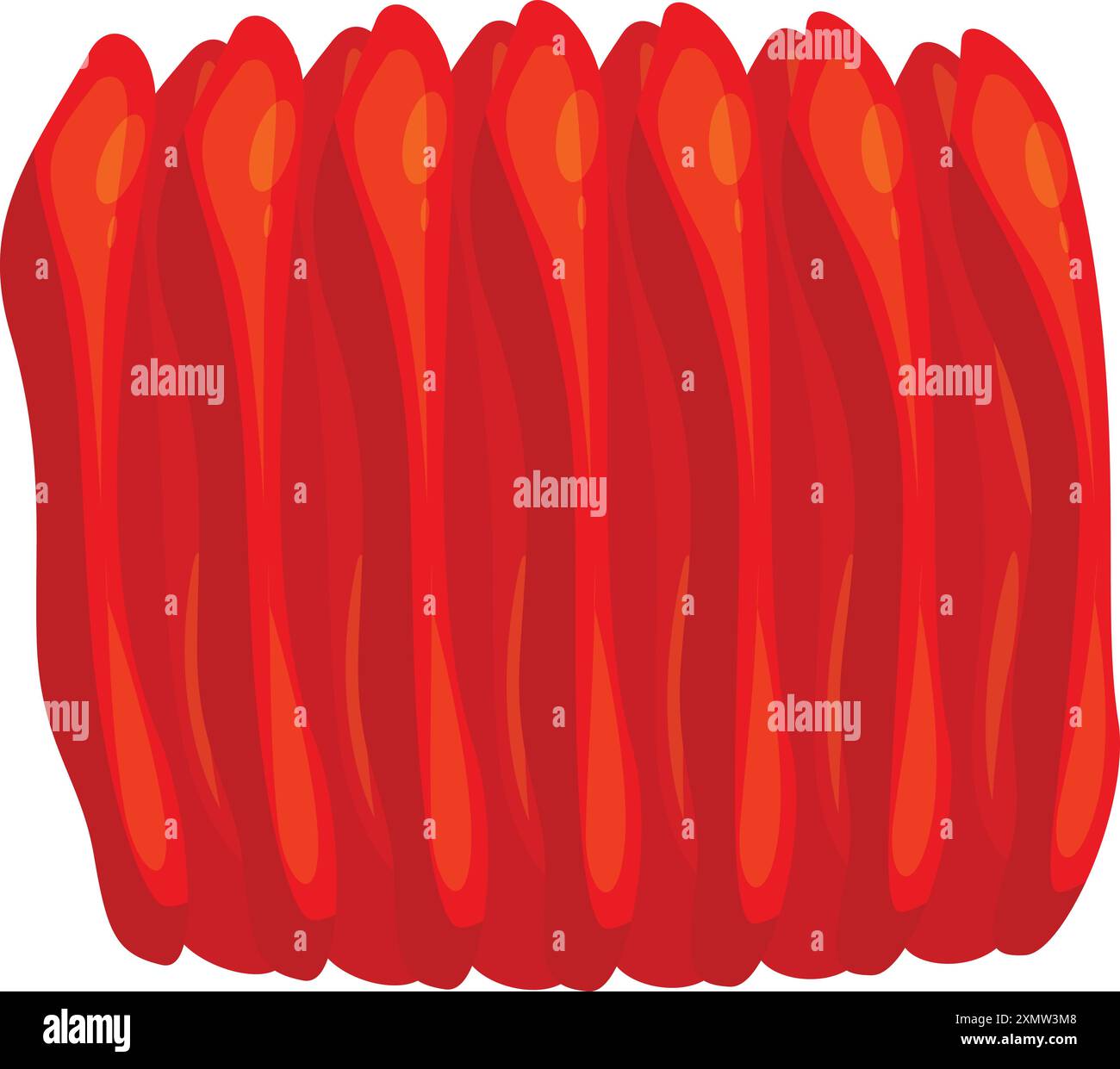 Intestinal villi red microvilli hi-res stock photography and images - Alamy