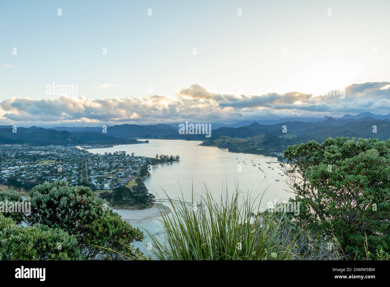 Tranquil Sunset: Mount Paku Summit Walk Lookout View on Tairua ...