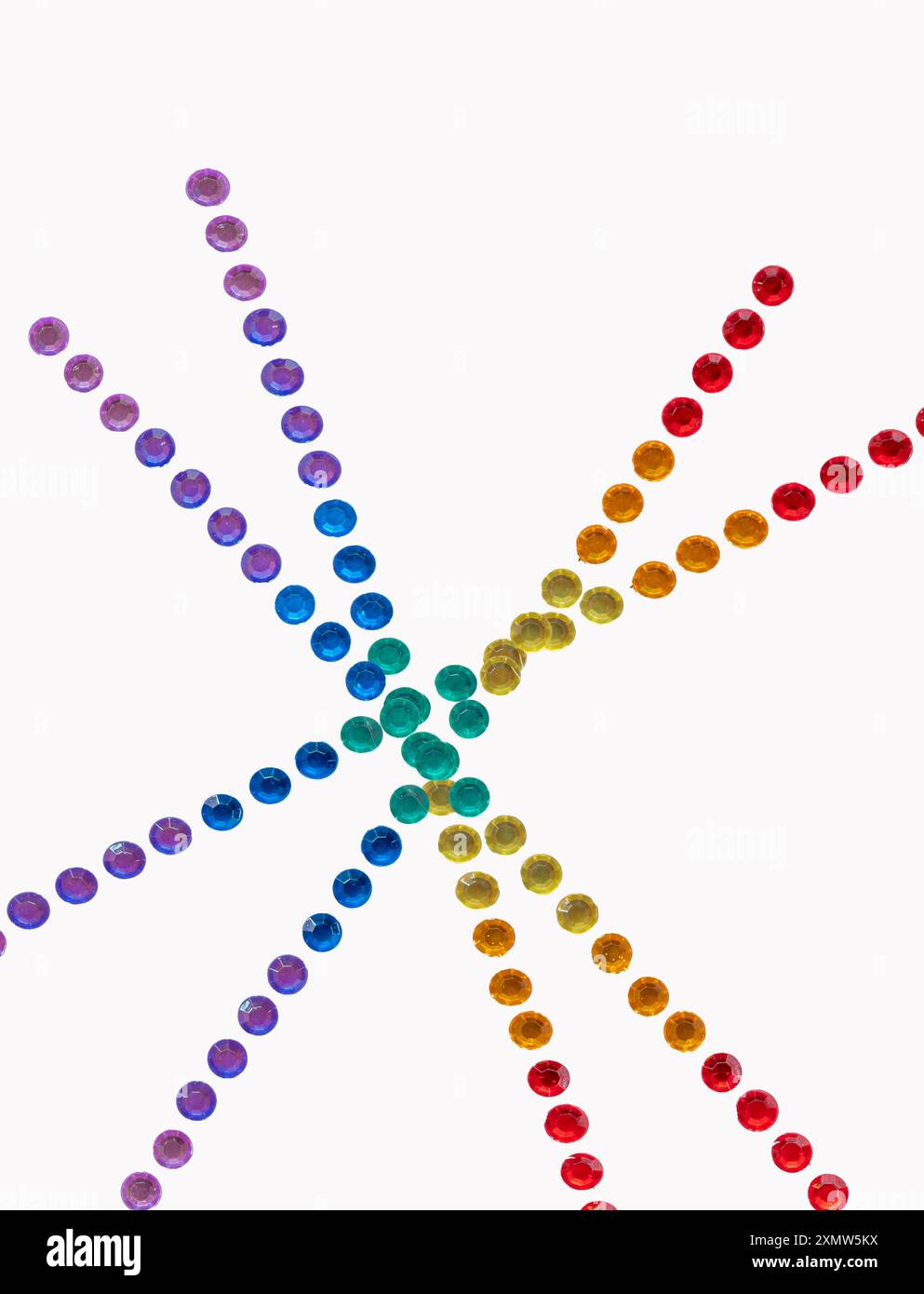 Bright colorful straight lines Cut Out Stock Images & Pictures - Alamy