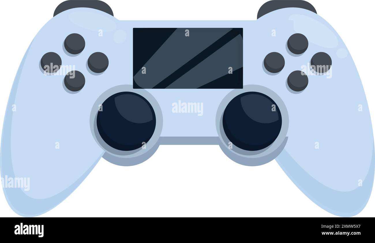 Sleek and ergonomic wireless gamepad controller hi-res stock ...