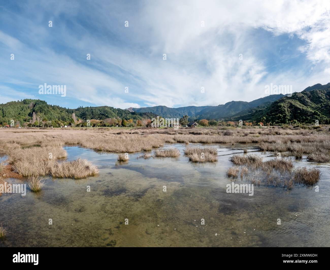 Abel Tasman National Park stunning coastal landscape of featuring ...