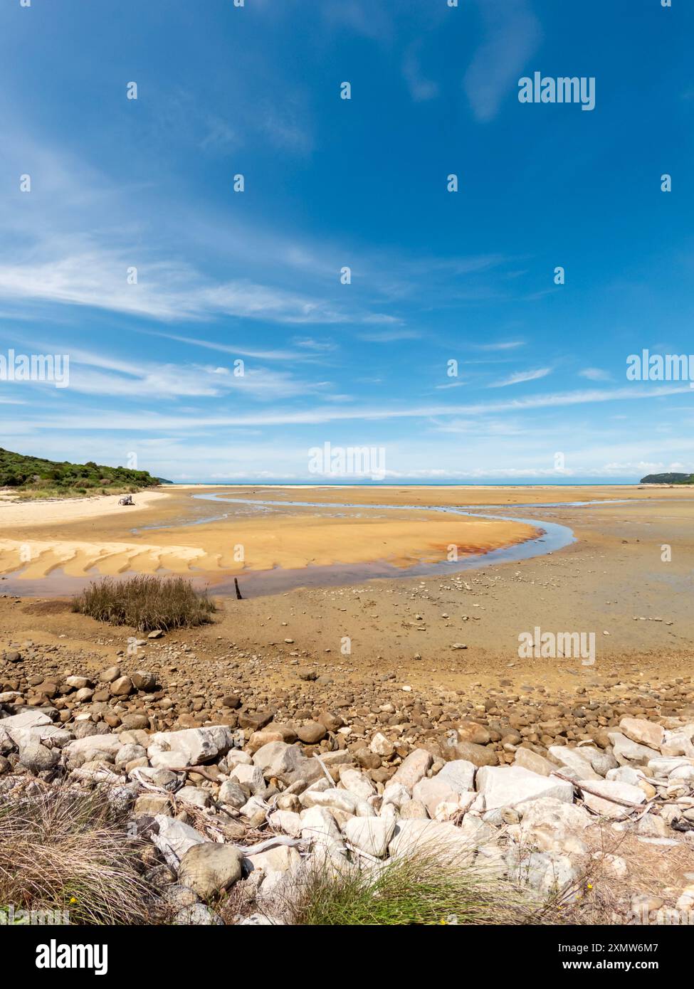 Abel Tasman National Park stunning coastal landscape of featuring ...