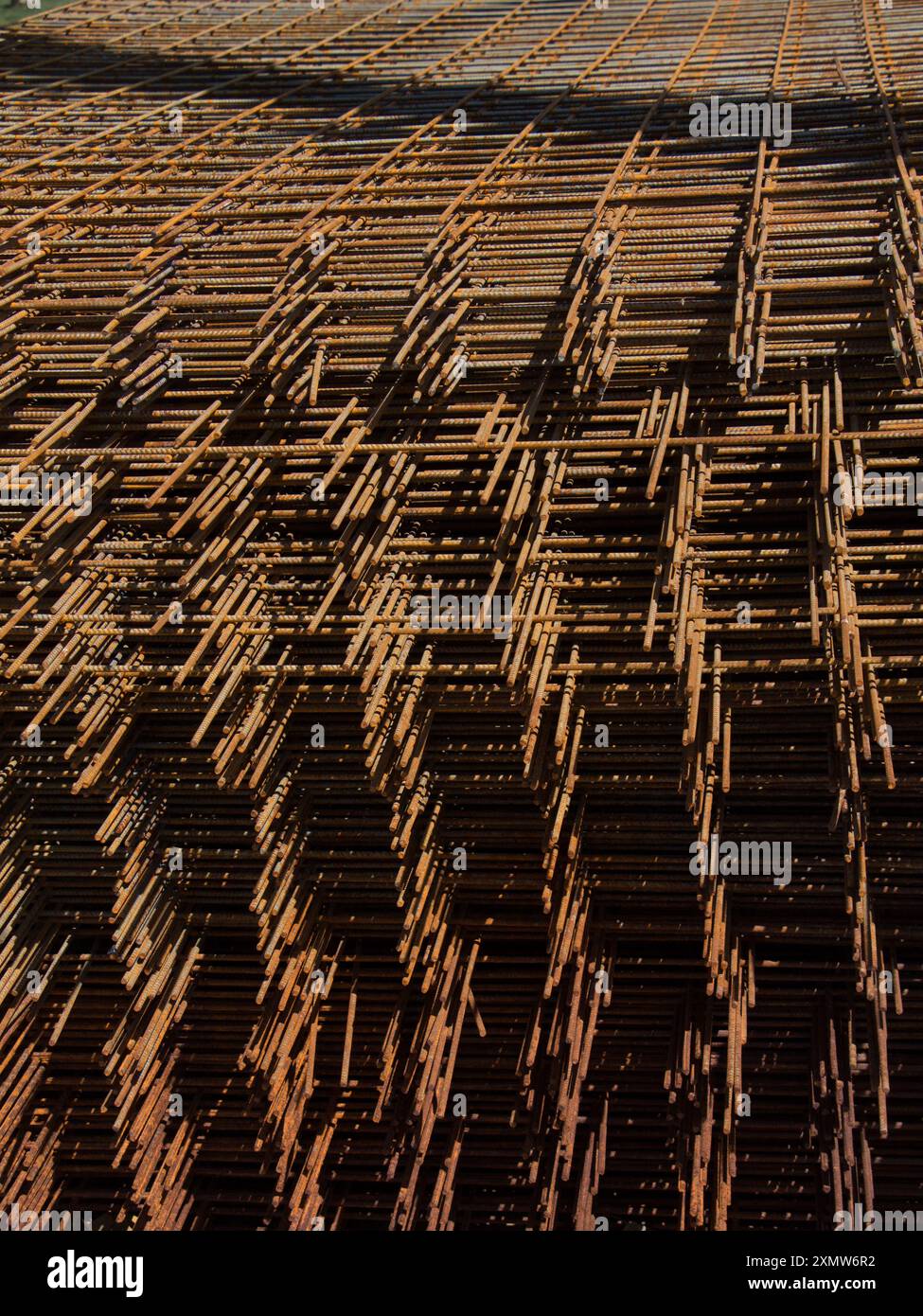 Iron bars reinforcement concrete bars for construction Stock Photo - Alamy