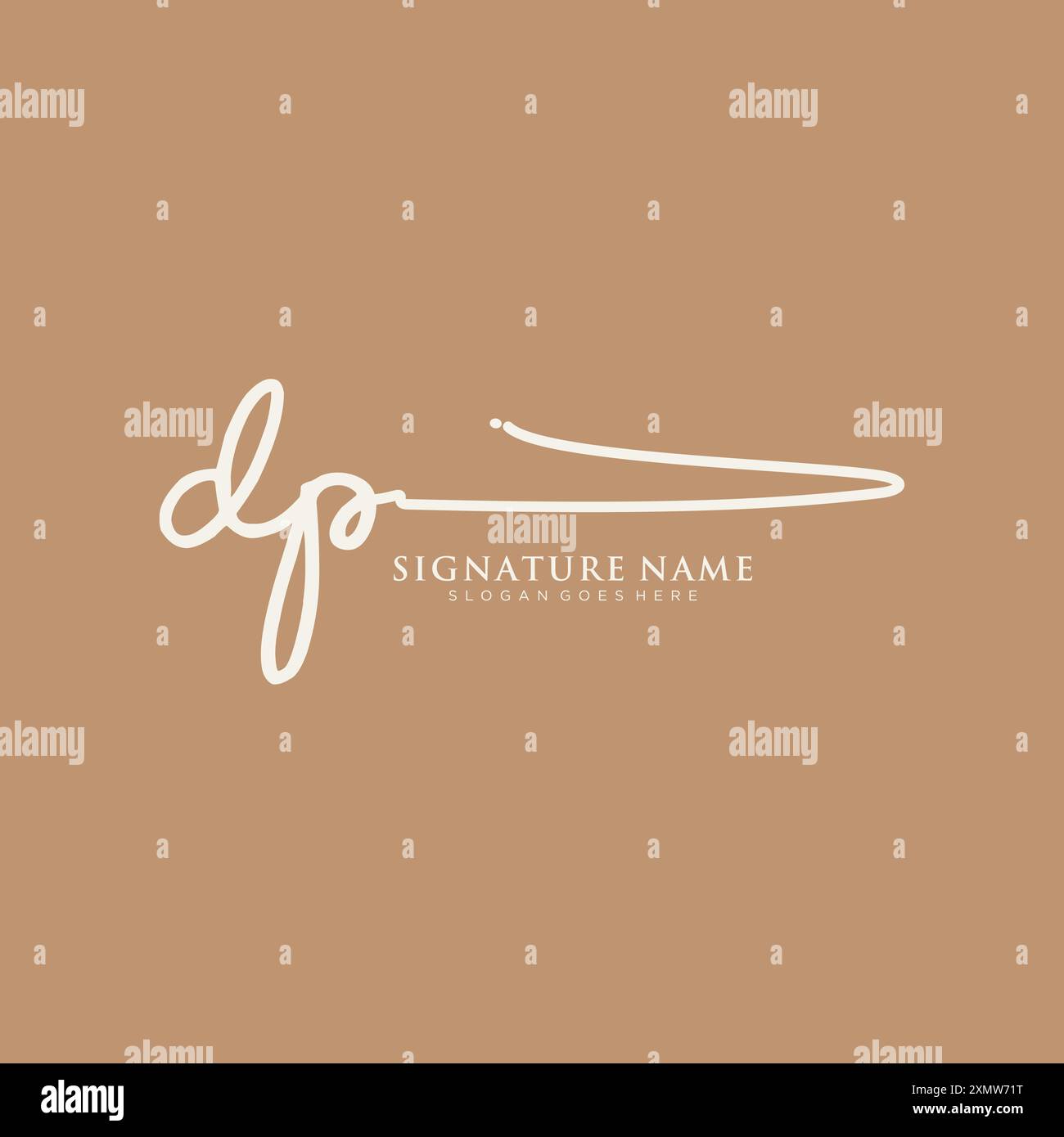 Letter dp logo hi-res stock photography and images - Alamy