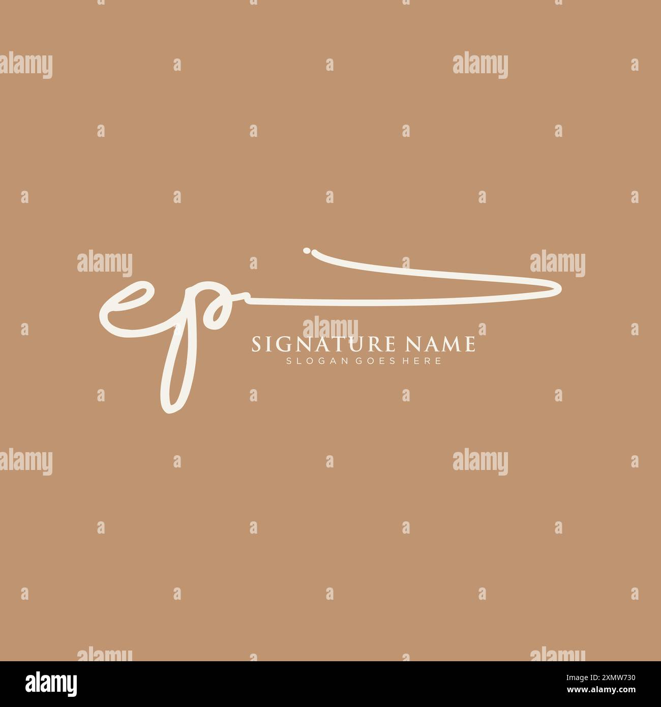 Ep minimalist logo hi-res stock photography and images - Alamy