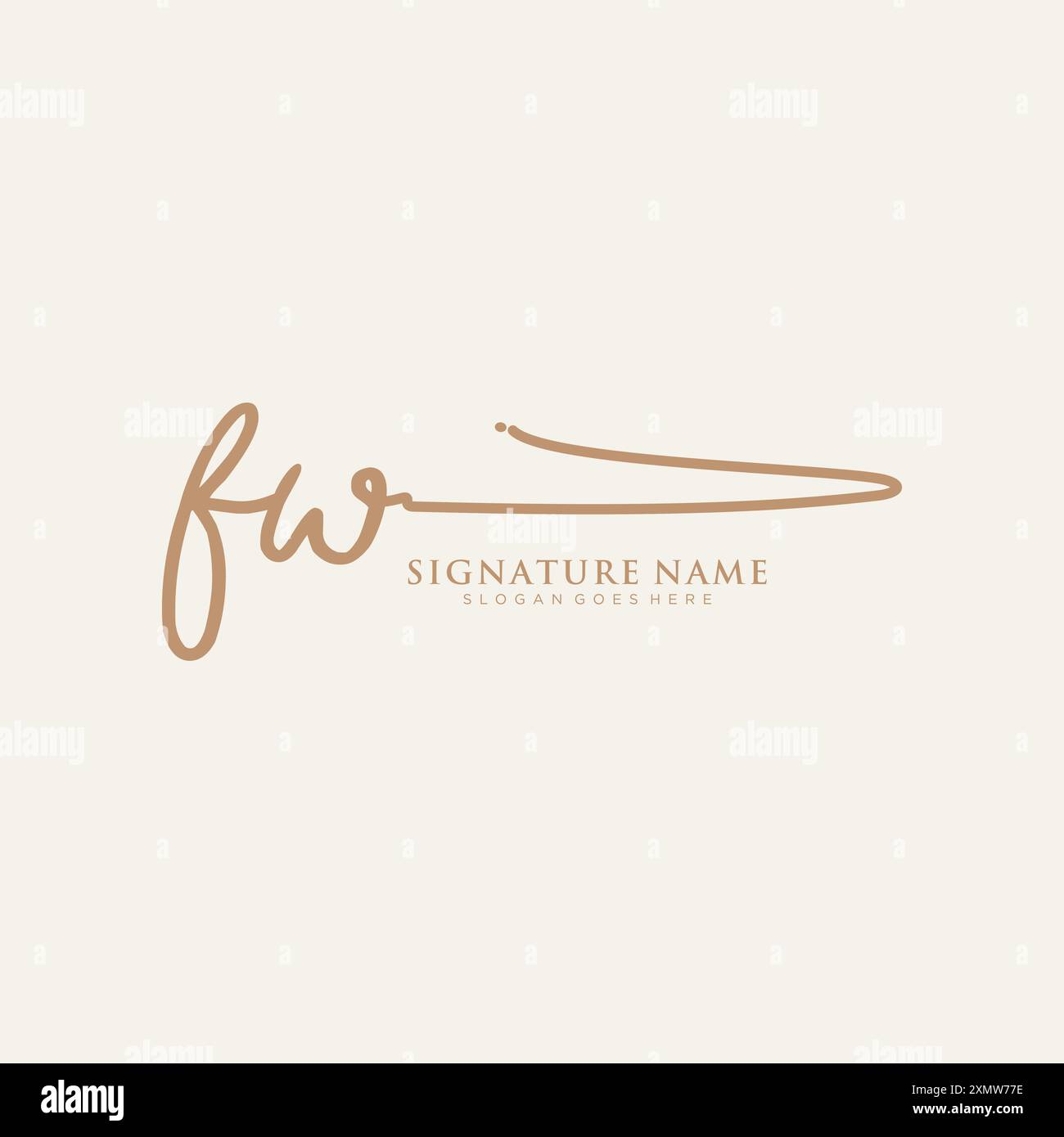 Fw logo hi-res stock photography and images - Alamy