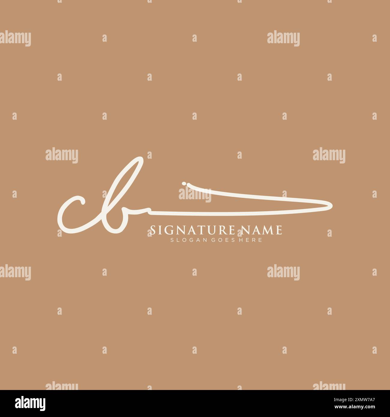Cb signature hi-res stock photography and images - Alamy
