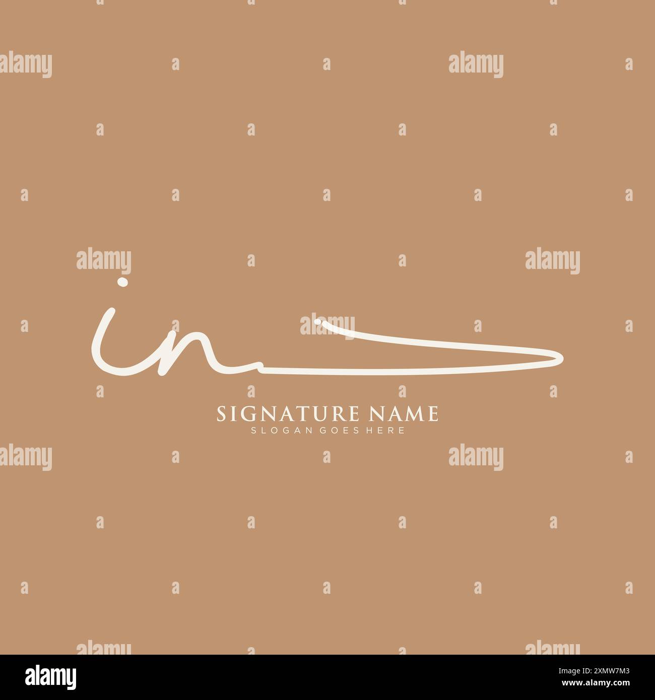 Letter monogram logo in Stock Vector Images - Alamy