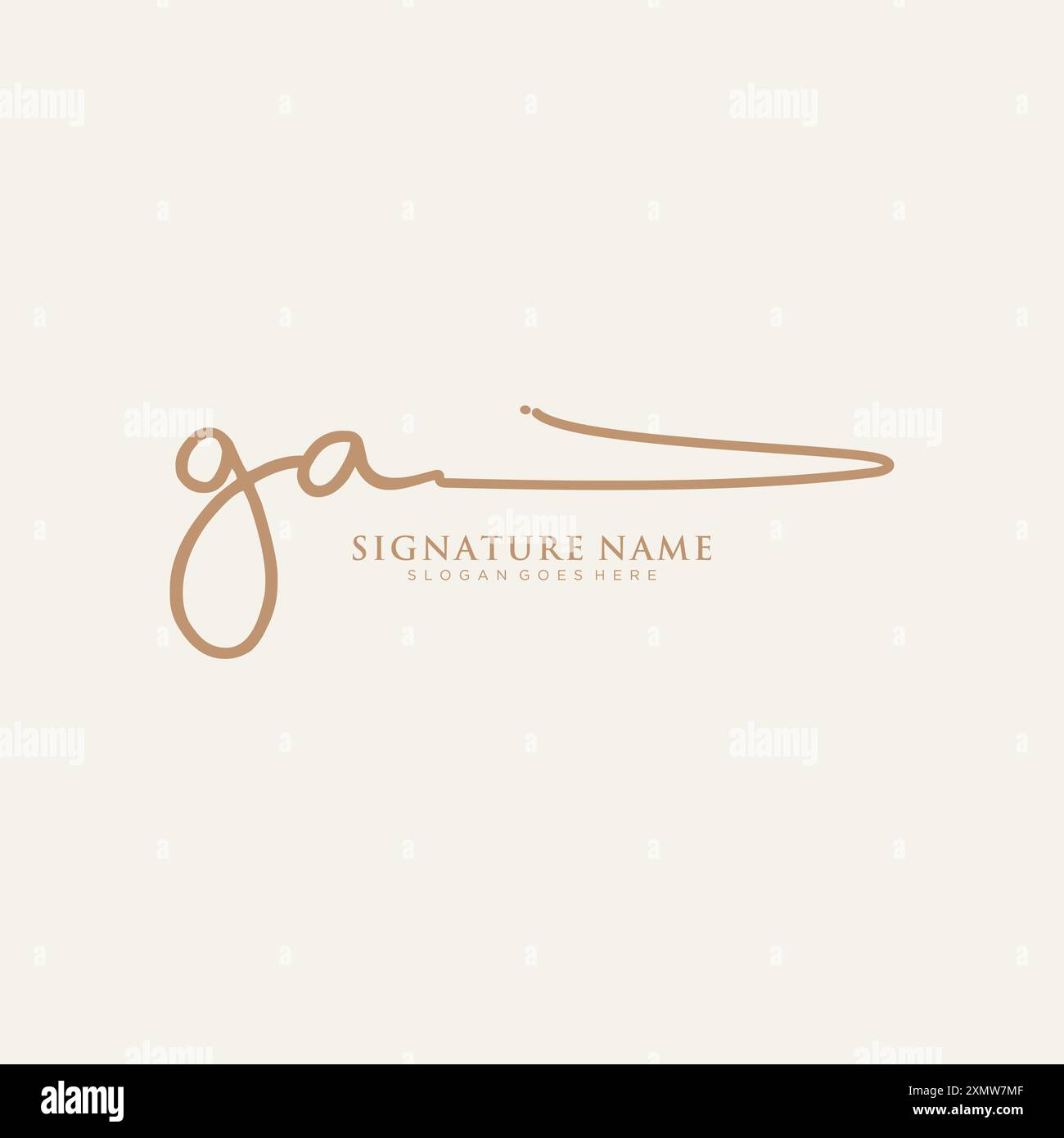 Ga signature hi-res stock photography and images - Alamy